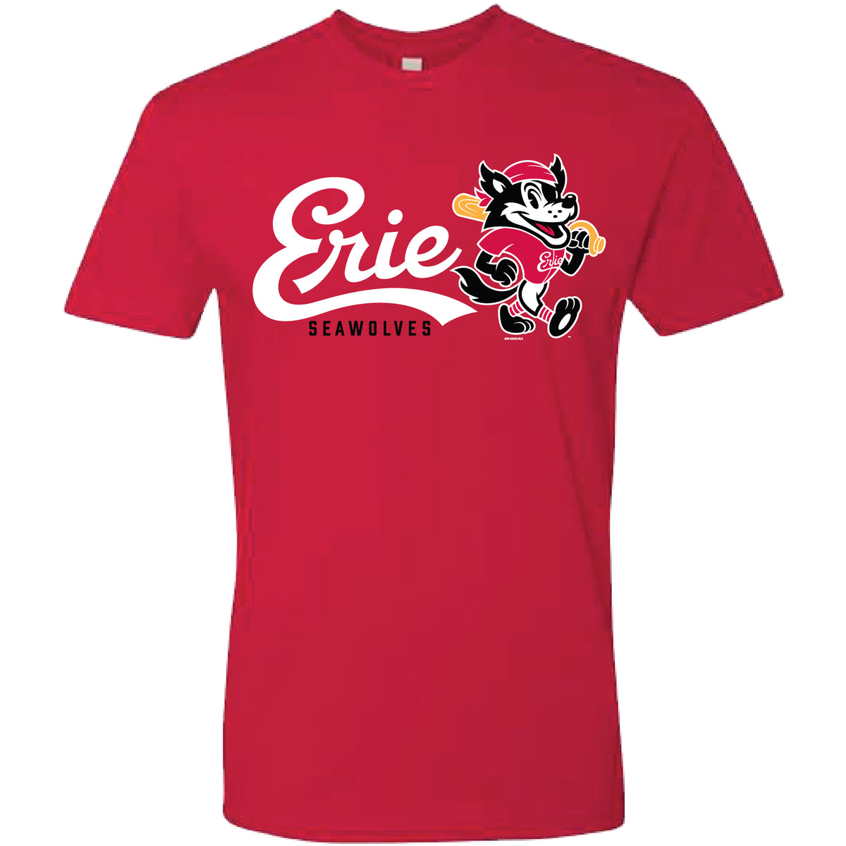 Erie SeaWolves BR Fauxback Primary Tee – Erie SeaWolves Official Store