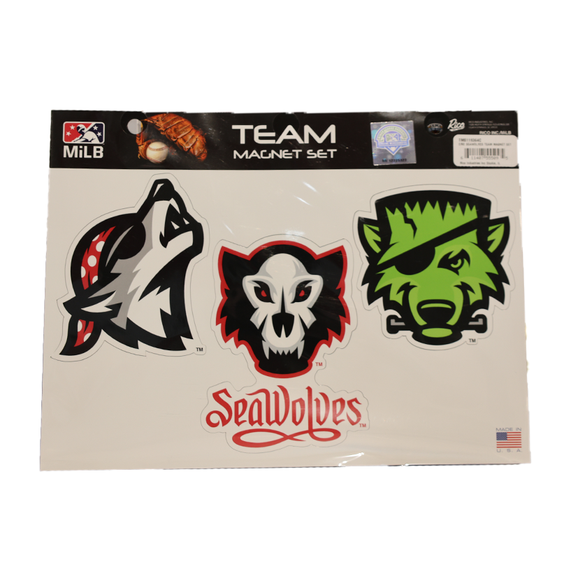 Erie SeaWolves Team Magnet Set – Erie SeaWolves Official Store