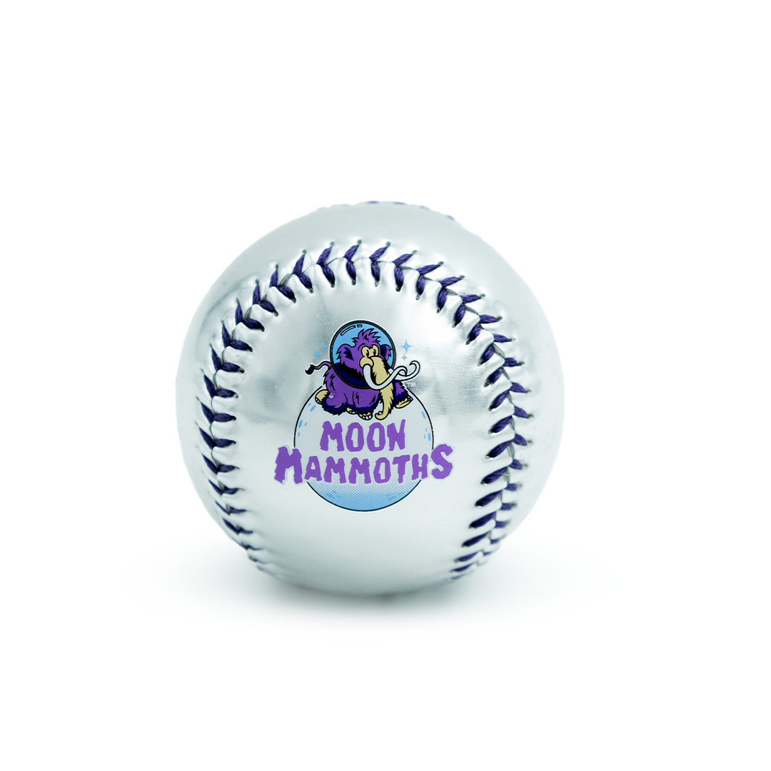 Erie SeaWolves BWM Moon Mammoths Metallic Ball – Erie SeaWolves ...
